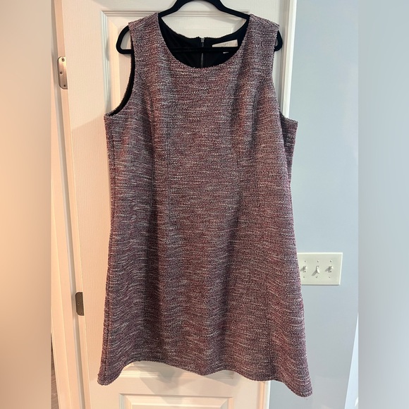 LOFT | Dresses | Like New Loft Plus Tweed Dress | Poshmark